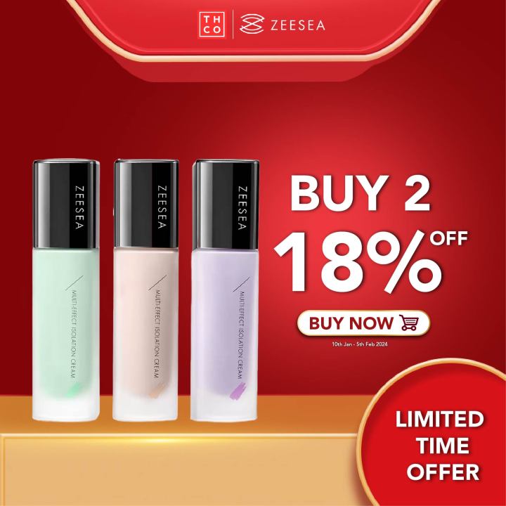 ZEESEA Color Corrector Primer 滋色多效修颜隔离霜 (30g) | Lazada