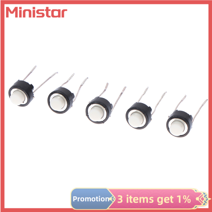 Ministar 10pcs 6*6*5mm Touch switch button DIP Tactile Tact Push Button Micro Switch | Lazada PH