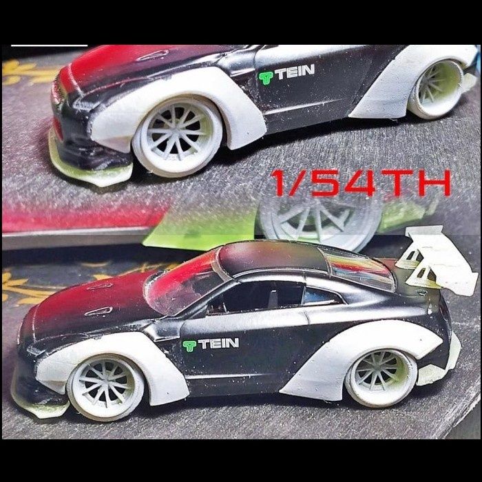 WIDEBODY SET FOR GTR R35 DIECAST MODELS AND RC MOKIT MODEL KIT | Lazada ...
