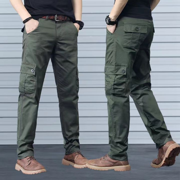 New Arrival Mens Fashion Cargo Pants 6 Pocket High Quality | Lazada PH