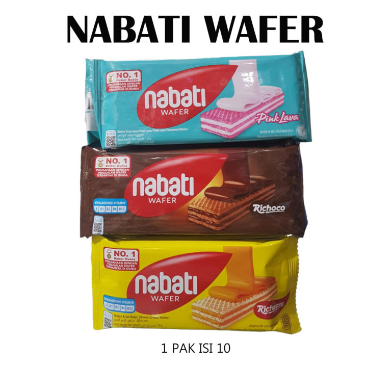 1 PAK NABATI WAFER ISI 10 | Lazada Indonesia