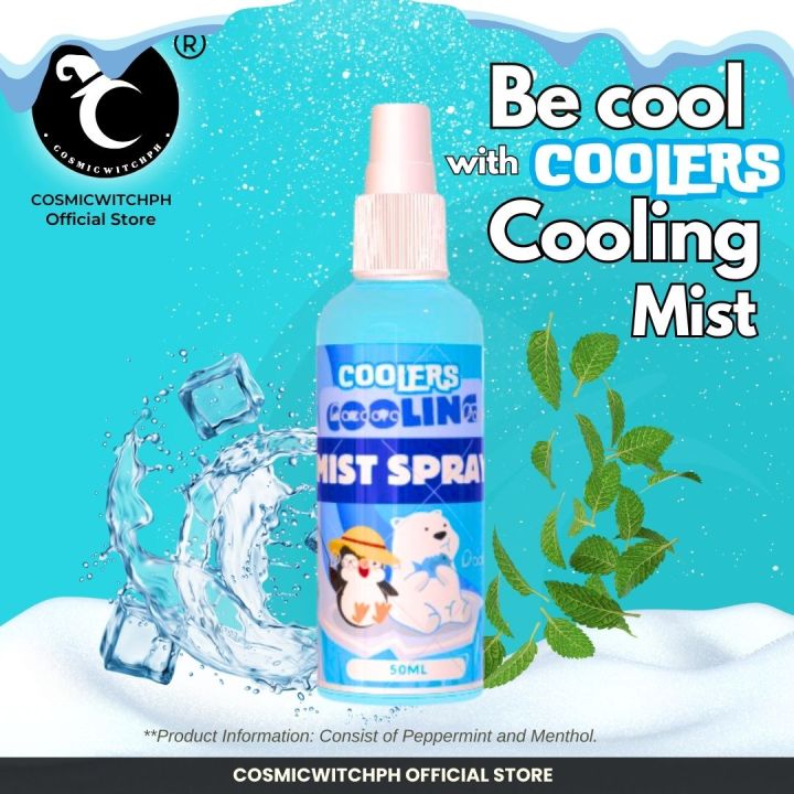 Cooling Mist Spray for Beating the Summer Heat 50ml Cooling body spray ...