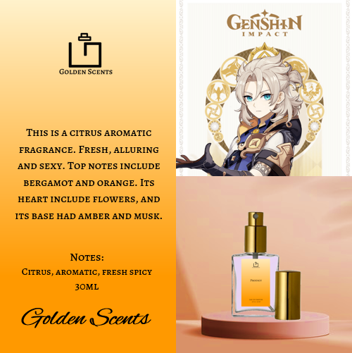 Golden Artisan Genshin Impact Perfume Collection | Lazada PH