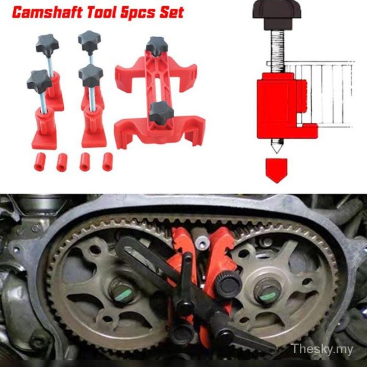5 Pcs Cam Camshaft Lock Holder Engine Cam Timing Locking Tool Pulley ...