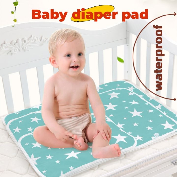 Portable baby diaper pad can wash urine pad waterproof pads | Lazada