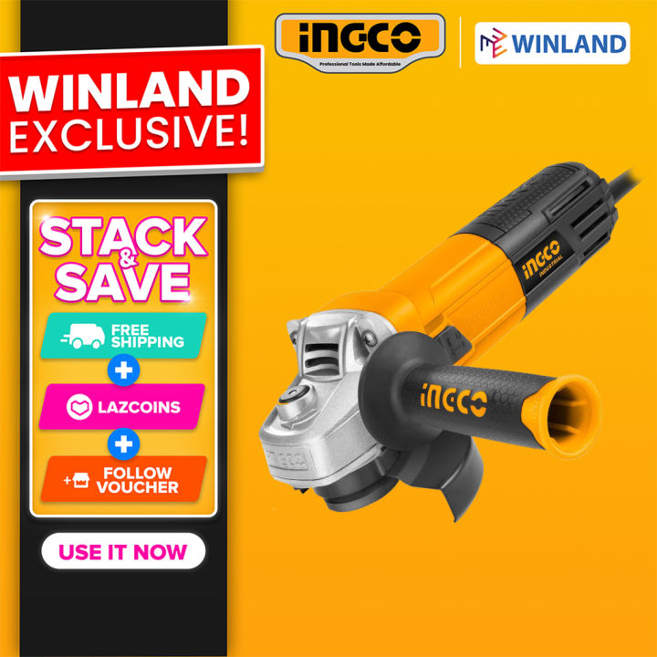 Ingco by Winland AG8528 950W 11000 rpm Angle Grinder 5" ING-PT | Lazada PH