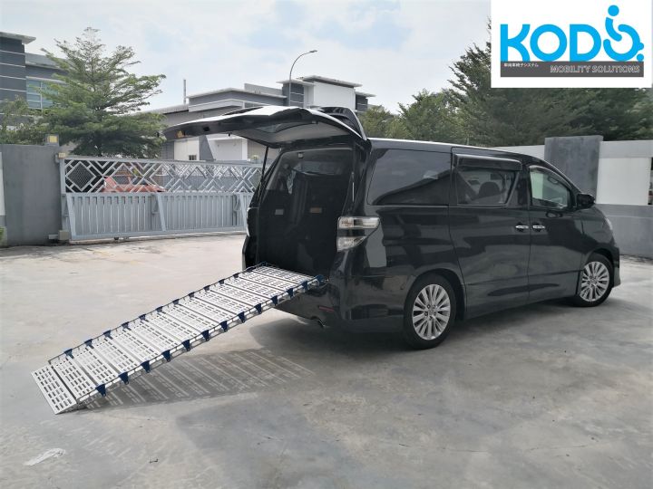 KODO 8 Ft and 10 Ft Ramp Rollable Aluminum Wheelchair Ramps For Vehicle ...