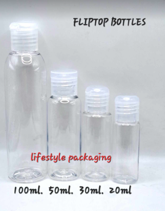 FLIPTOP BOTTLES 20ML 30ML 50ML 100ML | Lazada PH