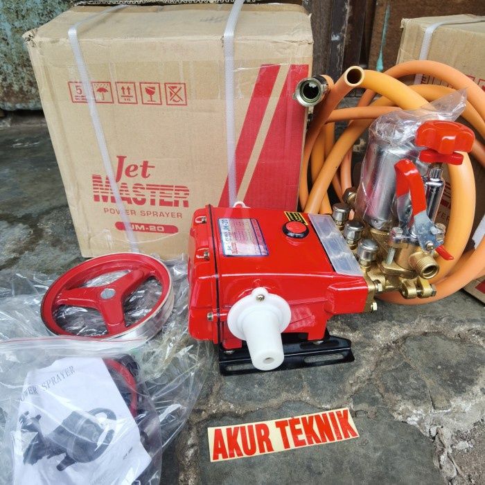 power sprayer mesin steam cuci JET MASTER JM 20 JET MASTER ASLI ...