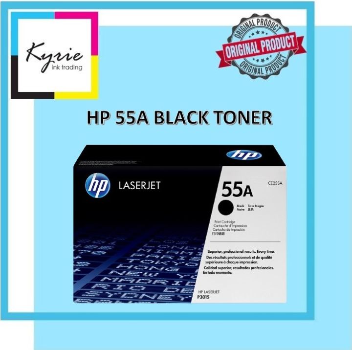 HP 55A Black Original LaserJet Toner Cartridge (CE255A) | Lazada PH