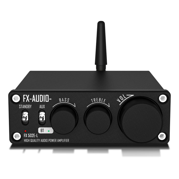 FX-AUDIO FX 502E-L Hi-Fi 2.0 Bluetooth 5.1 Digital Audio Mini Power ...