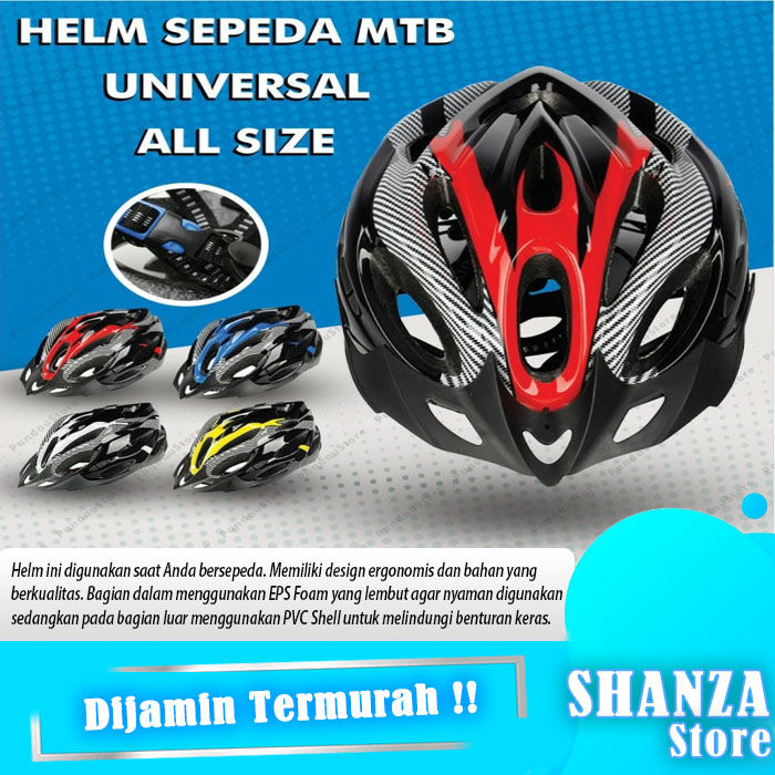 BISA COD - Promo COD Helm Sepeda EPS Foam PVC Shell - x10 | Lazada ...