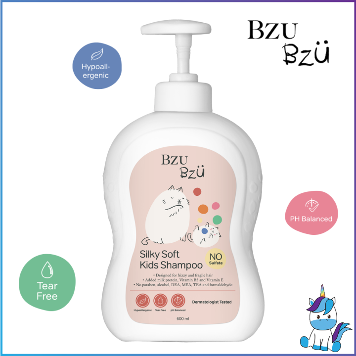 BZU BZU Silky Soft Kids Shampoo 600ml - Prodcut of Singapore Made in ...