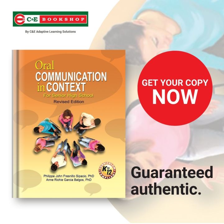 Oral Communication in Context For Senior High School - 9789719812197 ...