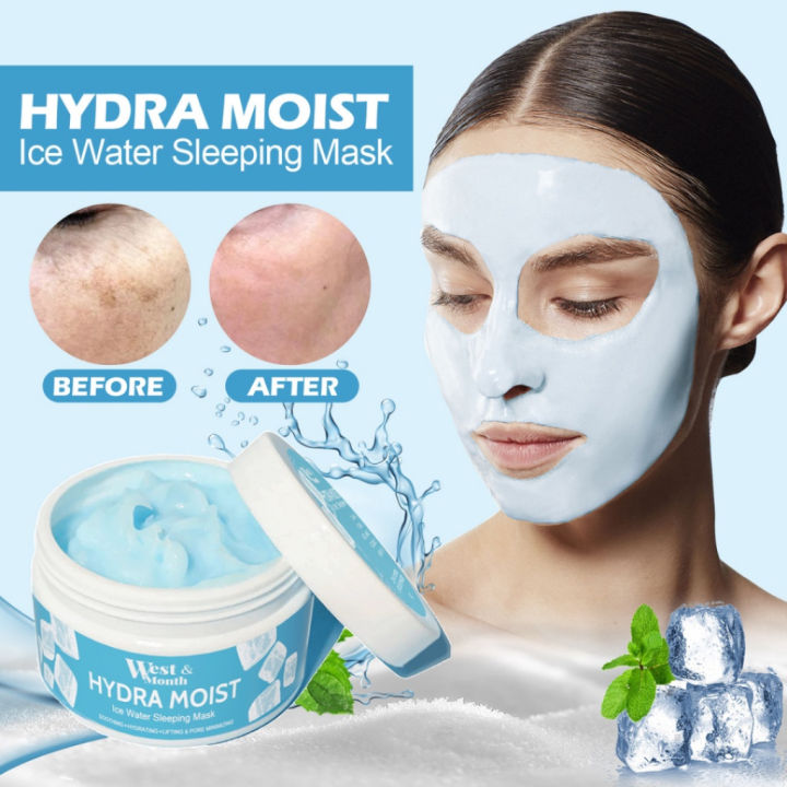 CRF STORE MOIST Ice Water Sleeping Mask Hydrating Moisturizing Repair ...