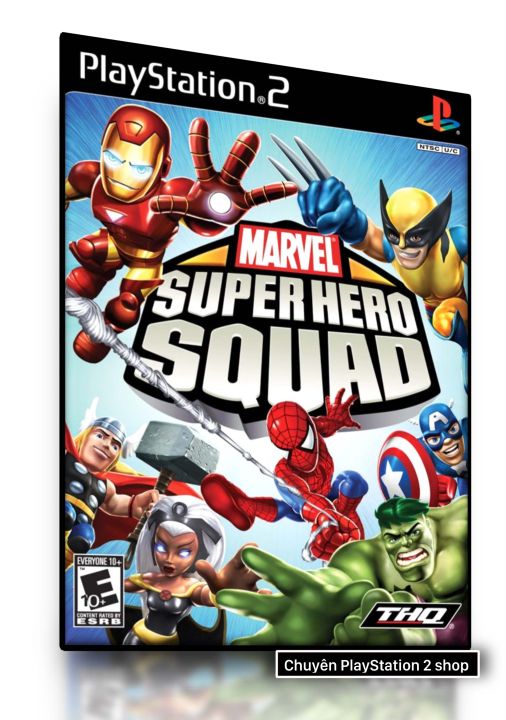 Đĩa game PS2, Marvel Super Hero Squad (đánh đấm) cho máy game PS2 ...
