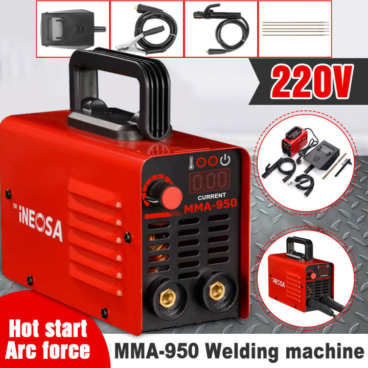 【Special Offer】 MMA-950 Electric Welder DC Inverter Welder Portable Welder 220V Mini Inverter ...