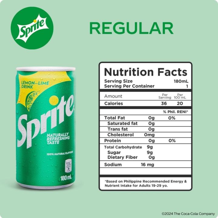 Sprite Mini Cans 180ml Multipack | Lazada PH