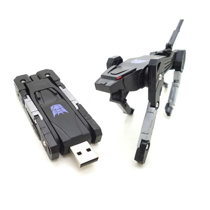 【Readystock】 Robot Dog Transformers pendrive waterproof pen drive 8gb ...
