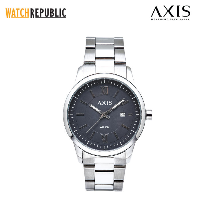 Axis HENRY Silver Stainless Steel Watch For Men AE1274-0102 | Lazada PH