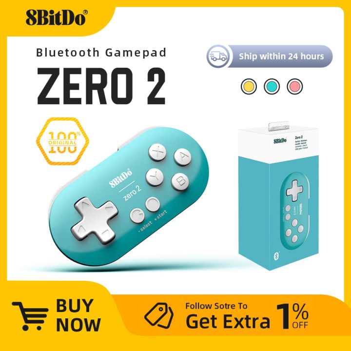 8Bitdo Zero 2 Mini Small Handle Wireless Bluetooth Android Mobile PC Nintendo NS Switch Lite ...