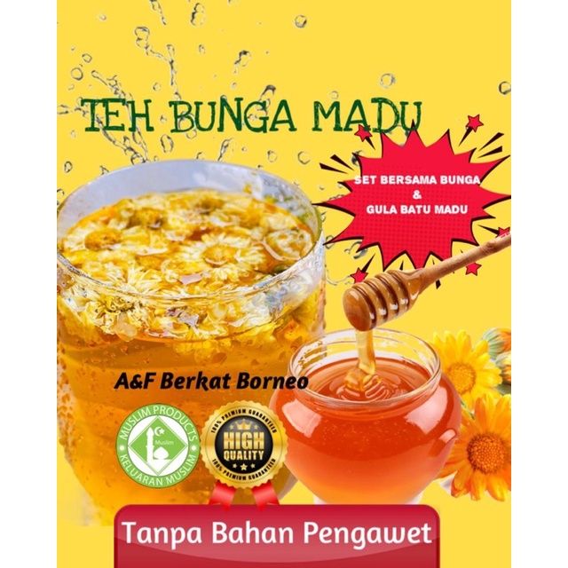 [Flower Tea] TEH BUNGA MADU / CHRYSANTHEMUM / BUNGA KEKWA | Lazada