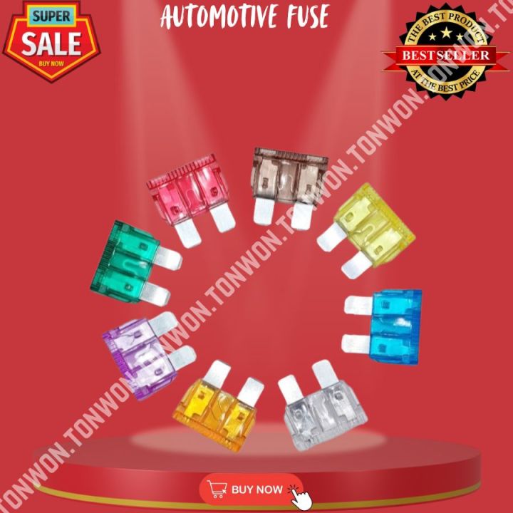 ANTON CAR AUTO TRUCK MINI BLADE FUSE 10PCS PER PACK | Lazada PH