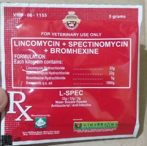L-SPEC POWDER 5G SOLD PER 1 SACHET for veterinary use only | Lazada PH