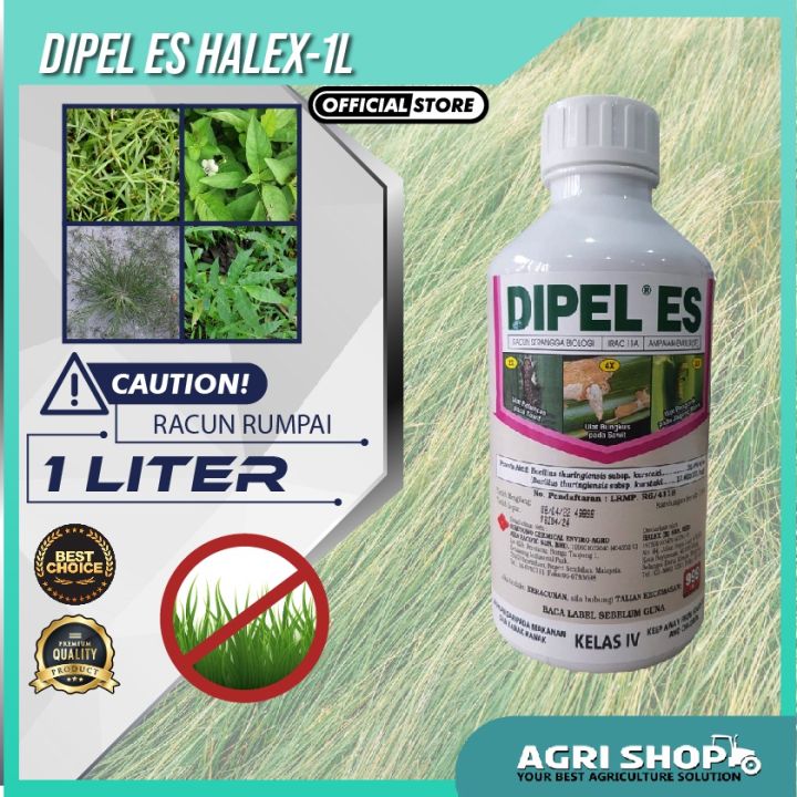 Agrishop 1 Liter Dipel ES Halex Insecticide Racun Serangga | Lazada