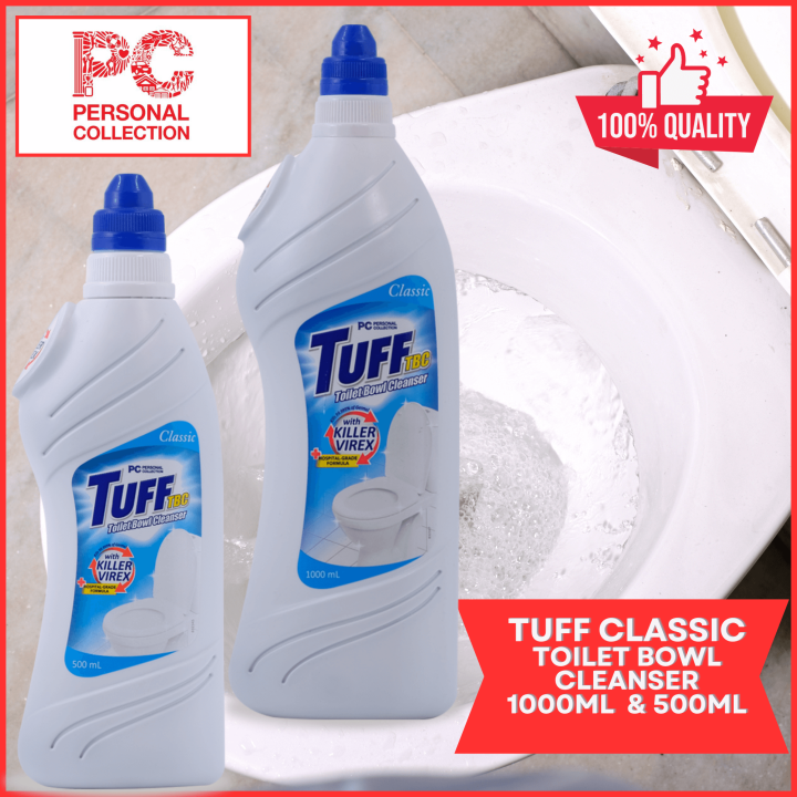 TUFF TBC CLASSIC 500ML & 1000ML Toilet Bowl Cleanser | Lazada PH
