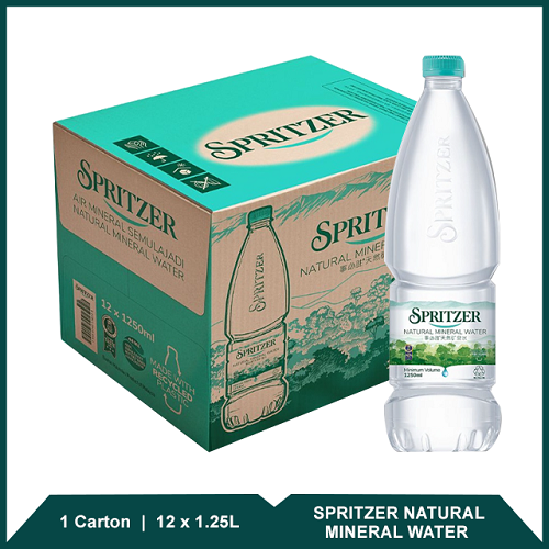 SPRITZER MINERAL WATER 12X1250ML | Lazada