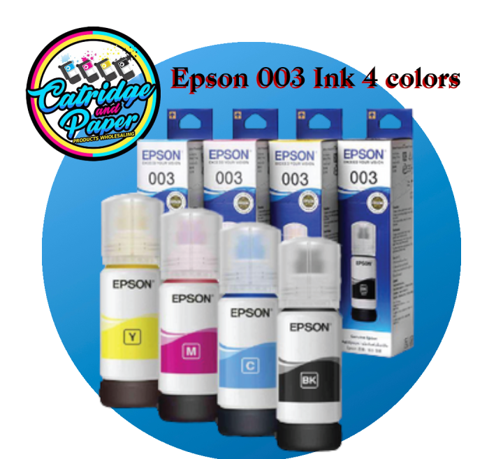 EPSON INK 003 ALL COLORS | Lazada PH