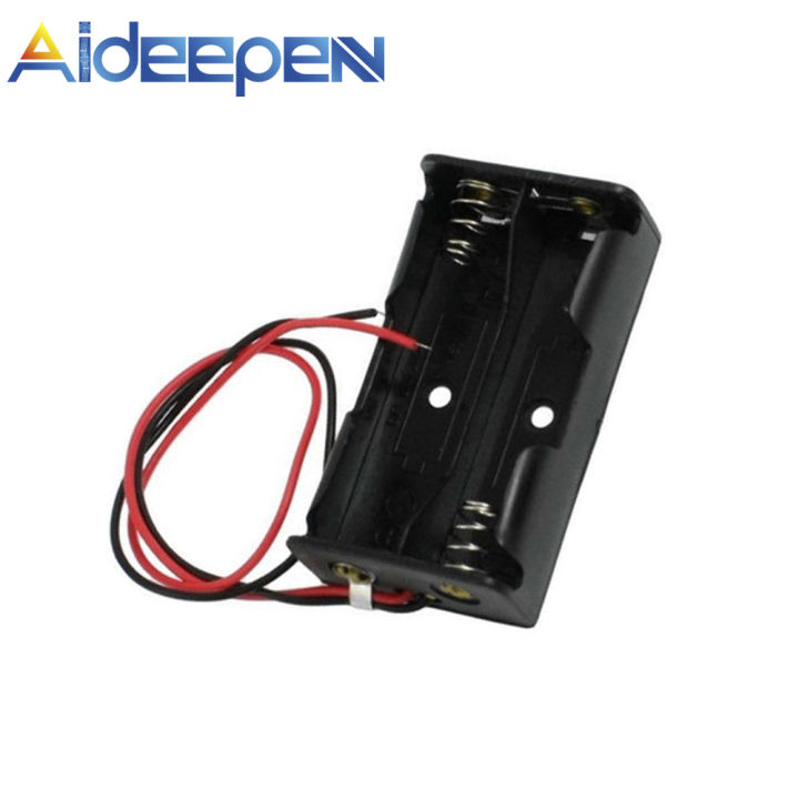 Original Aideepen Plastic Battery Clip Holder Storage Box Case for 2x ...