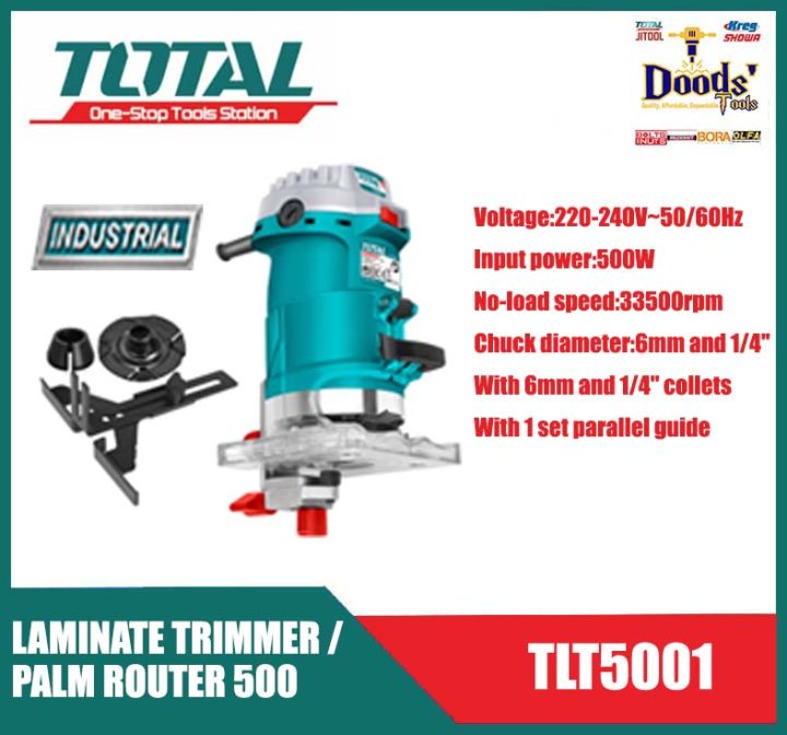 Total Laminate Trimmer / Palm Router 500W TLT5001 | Lazada PH
