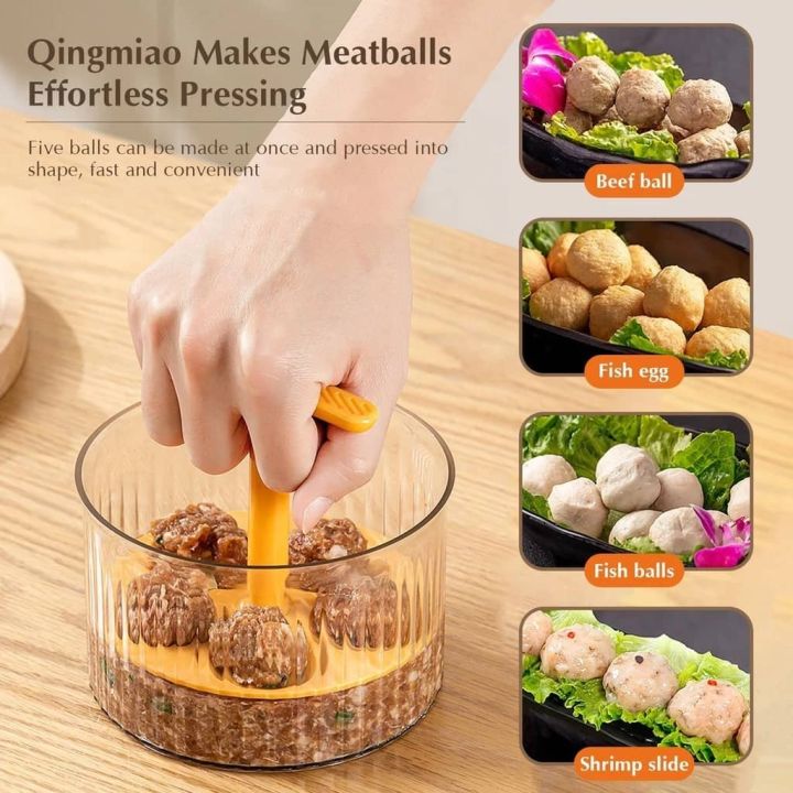 Meatball Maker Kitchen Extruded Meatball Making Tool Crafting Shaped ...