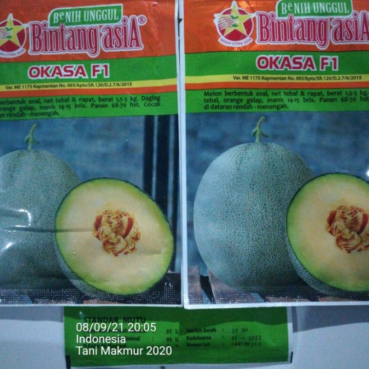 Benih Melon Okasa F1 | Lazada Indonesia