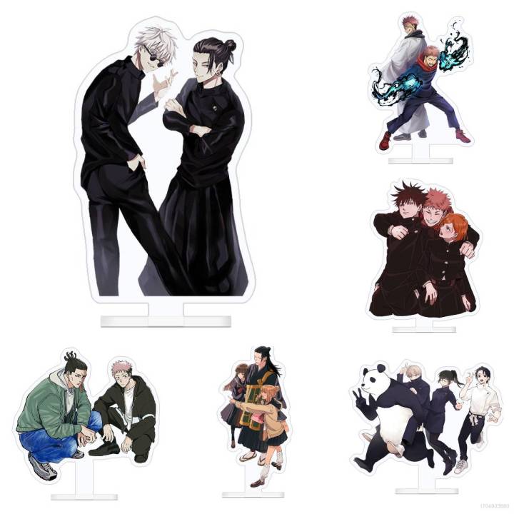 han Jujutsu Kaisen Anime Figure Model Toy Acrylic Stands Gojo Satoru ...