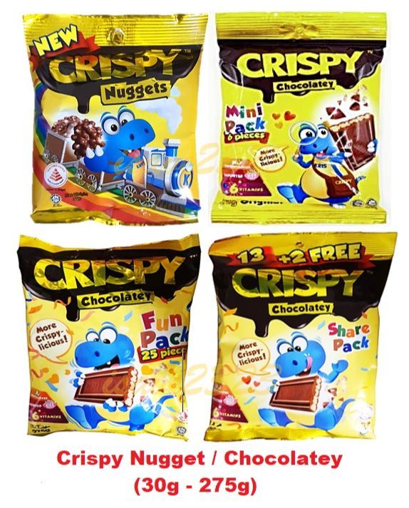 Crispy Nugget / Chocolatey with Rice Cereal (30g - 275g) - 4 Type | Lazada