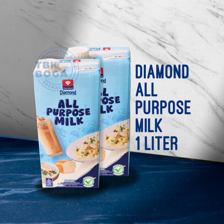 Diamond All Purpose Milk ( 1 liter ) Susu UHT Foaming Baking Cooking ...