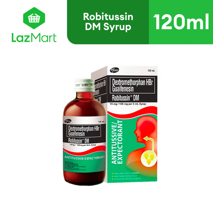 Robitussin DM Syrup 120ml | Lazada PH