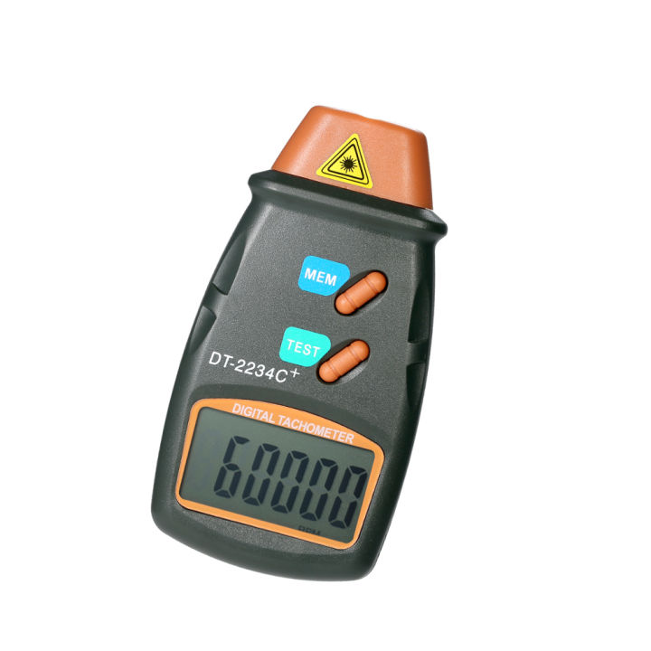 Handheld Digital Photo Tachometer Laser Non-Contact Tach Range 2.5RPM ...