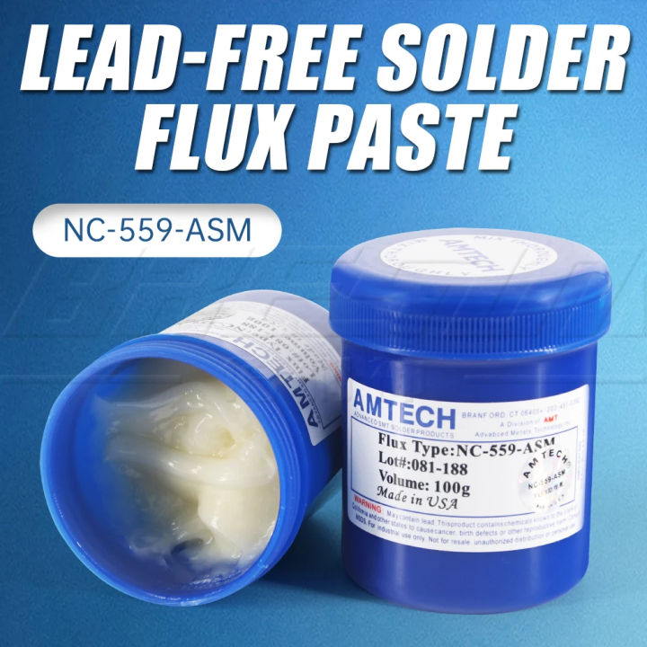 AMTECH NC-559-ASM 100g MADE IN USA Flux Paste Lead Free Soldering Flux BGA | Lazada PH