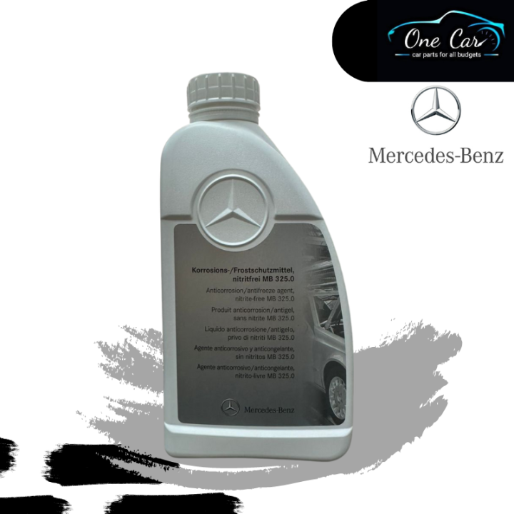 Mercedes Benz Genuine Radiator Coolant (1L) -Blue Colour -Red Colour ...