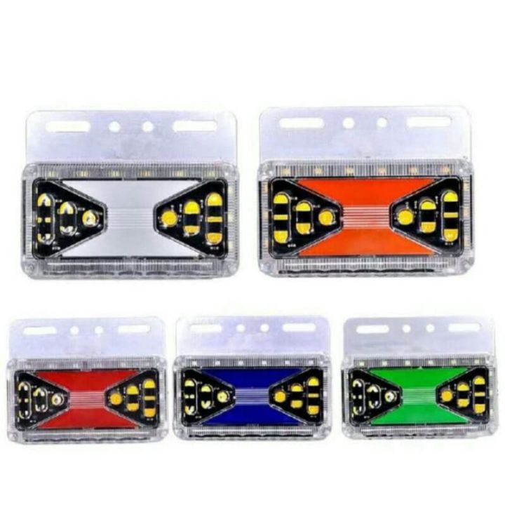 LAMPU BAK TRUK 24 VOLT MODEL PANAH SEIN NYALA RUNNING (KINGKONG) | Lazada Indonesia