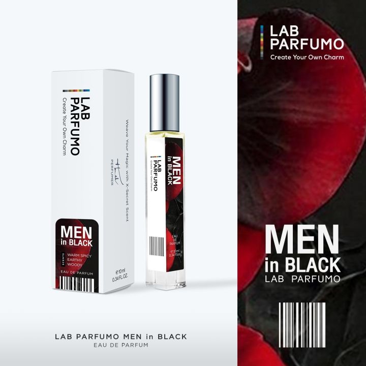 Men in Black by LAB PARFUMO, เปลี่ยนผู้ชายธรรมดาให้เป็นสุภาพบุรุษที่สมบูรณ์แบบ น้ำหอมที่มี ความ ...