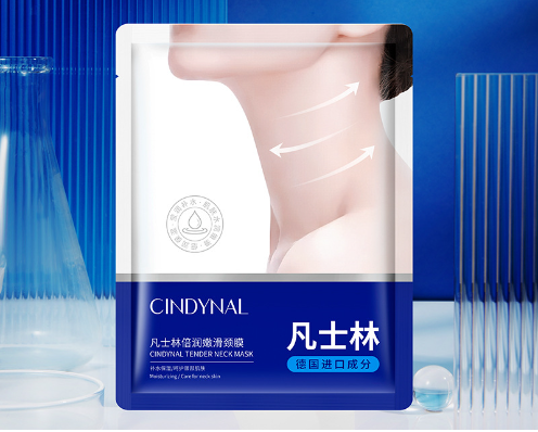 CINDYNAL Neck Sheet Mask Masker Leher Anti-aging Mengencangkan ...