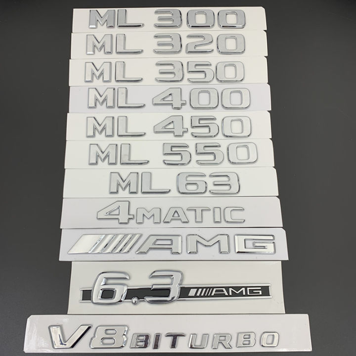 LCX Mercedes Benz ML Class Logo ML400 ML350 Refit ML500 ML63 Logo ...