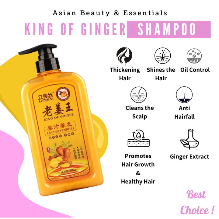 AUTHENTIC King of Ginger Hair Shampoo Fast Regrowth Hair Thick, Anti ...