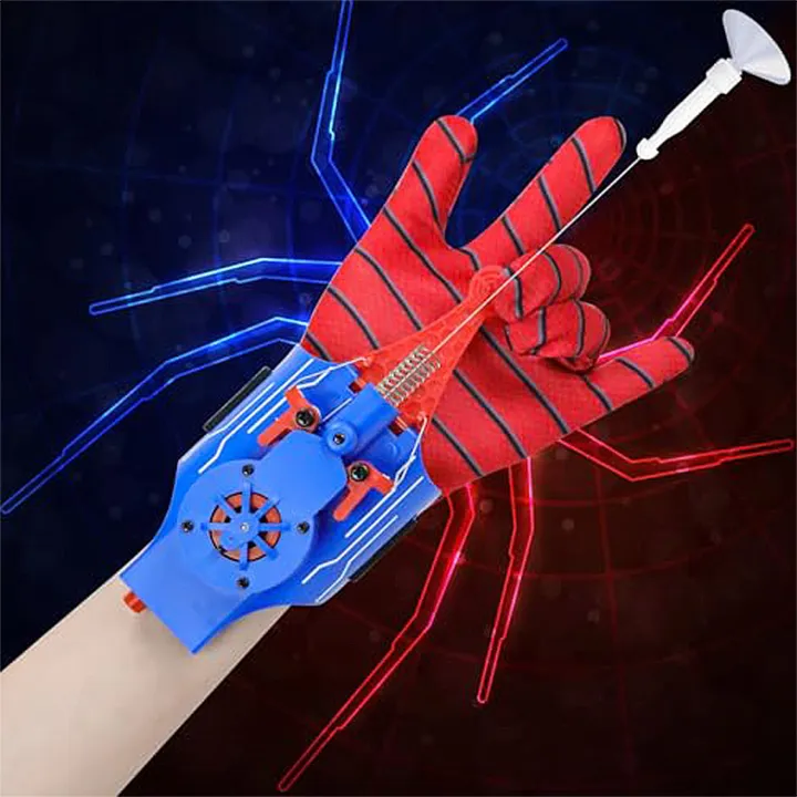 Web Launcher Spider String Shooter Toy Spider Silk Launcher Wrist Toy ...
