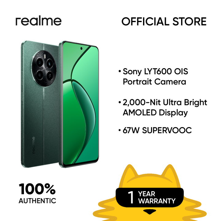realme 12 [8GB RAM + 256GB ROM] | 67W SUPERVOOC Charging | Sony LYT600 ...